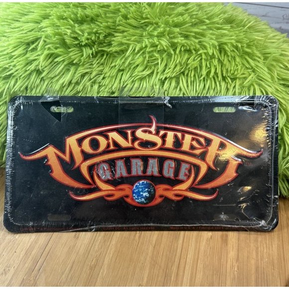 Other | Monster Garage License Plate Chroma 204 Discovery Made In Usa ...